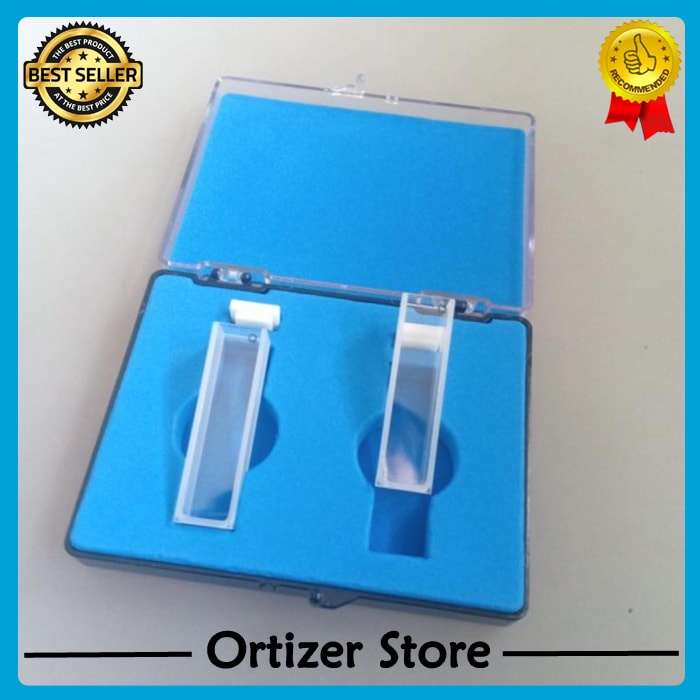 Jual Murah Quartz Cuvette Spectrophotometer Kuvet Pasir Kuarsa Bahan ...