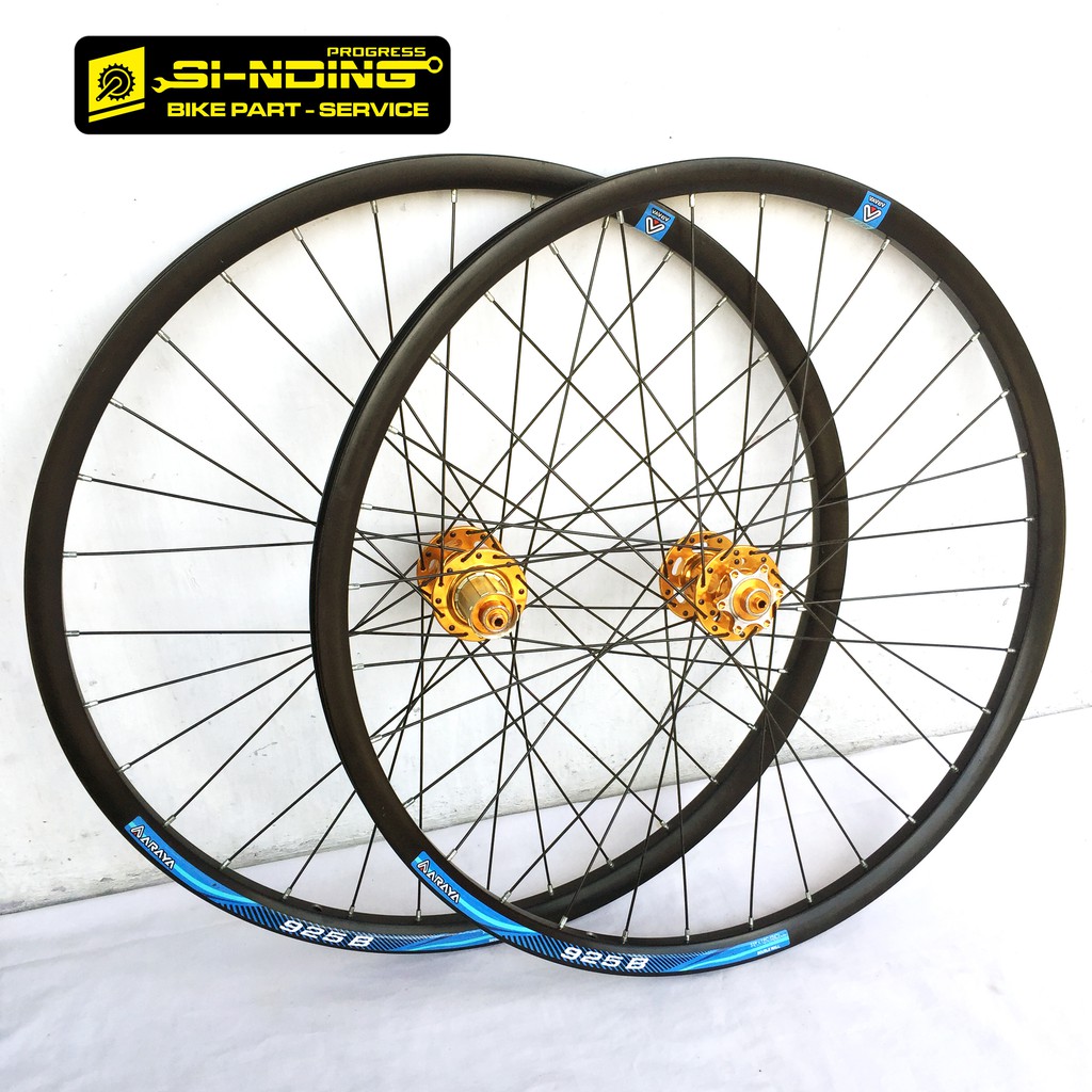 Jual Wheelset Sepeda MTB Rims 925B 26 Inch Alloy Freehub Raze Jangkrik ...