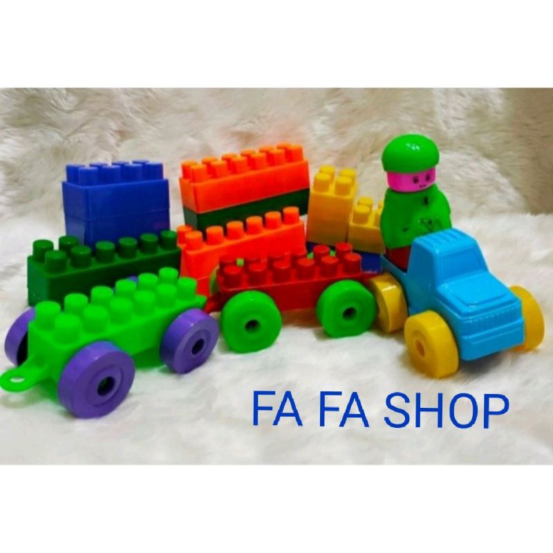 Jual MAINAN ANAK INTELLECT BLOCKS ISI 32 PCS / BLOCKS SUSUN 32 PCS ...