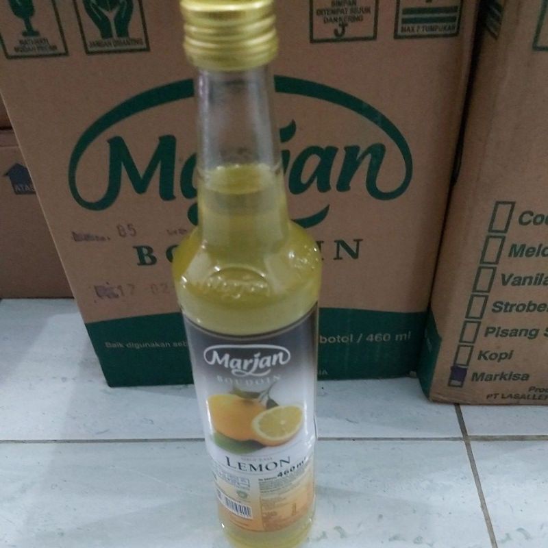 Jual Sirup Marjan Boudoin Lemon | Shopee Indonesia