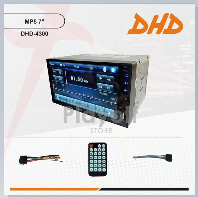 Jual Dhd4300 Mp5 Tv Mobil Head Unit Double Din Universal + Mirror Link ...