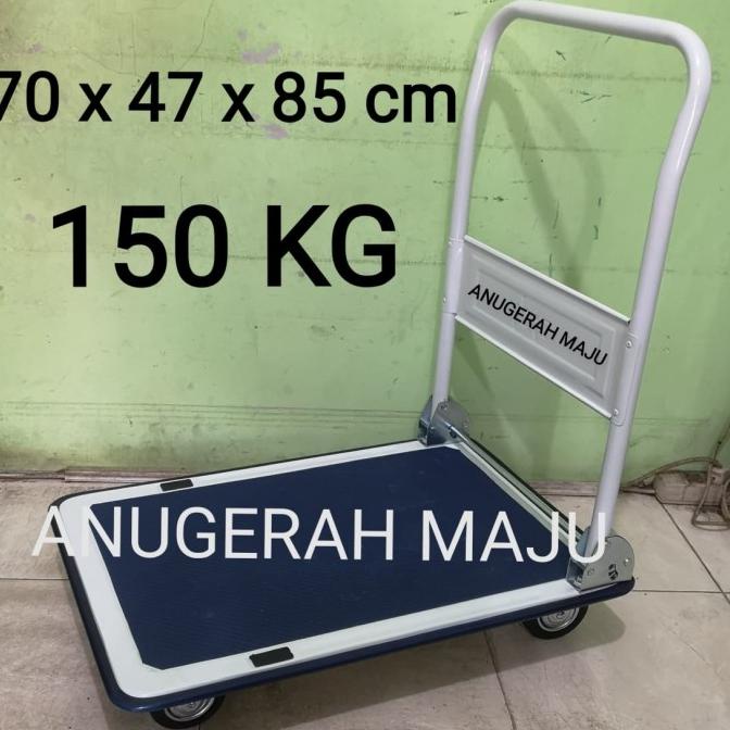 Jual Handtruck Besi 150 Kg/ Troli Lipat Besi 50x70/Troli Angkut Barang ...