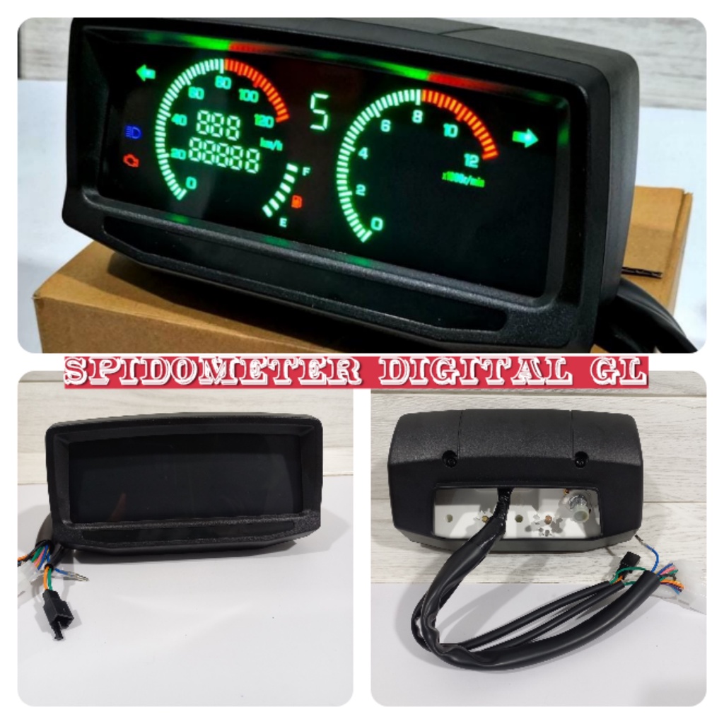 Jual SPIDO SPEEDOMETER HONDA DIGITAL GL NO SENSOR HONDA GL MAX PRO 100 ...