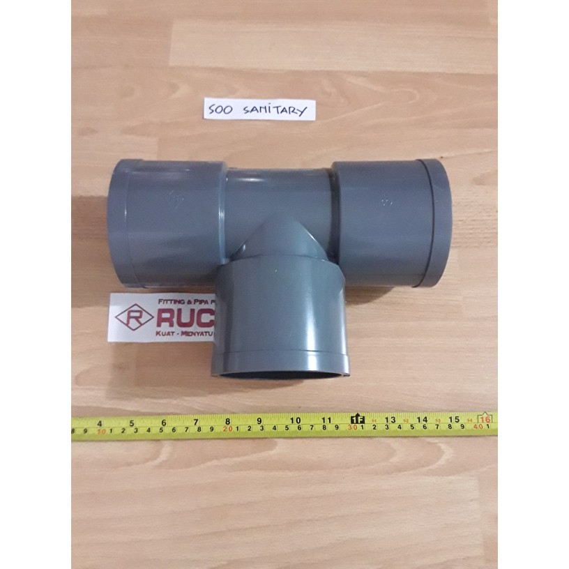 Jual Tee AW 3" Inch Rucika PVC - T Pipa Polos Tebal | Shopee Indonesia