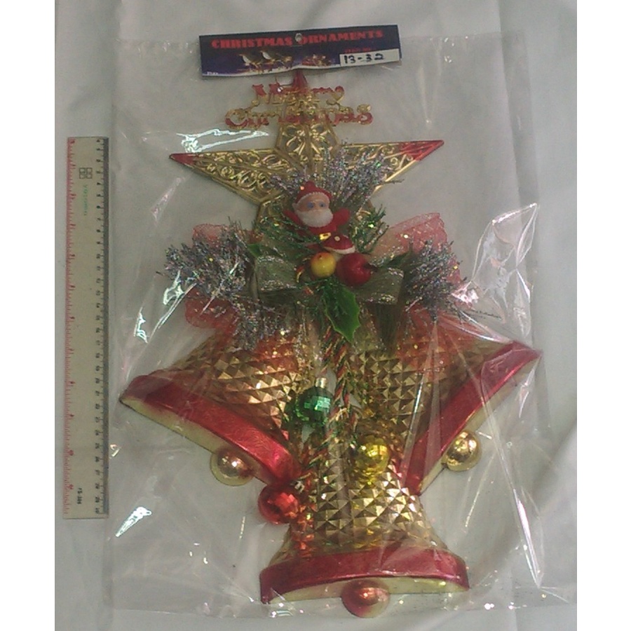 Jual Mainan Natal PMN 13-32 BINTANG RANGKA + BEL WAJIK PURNAMA DJAYA ...