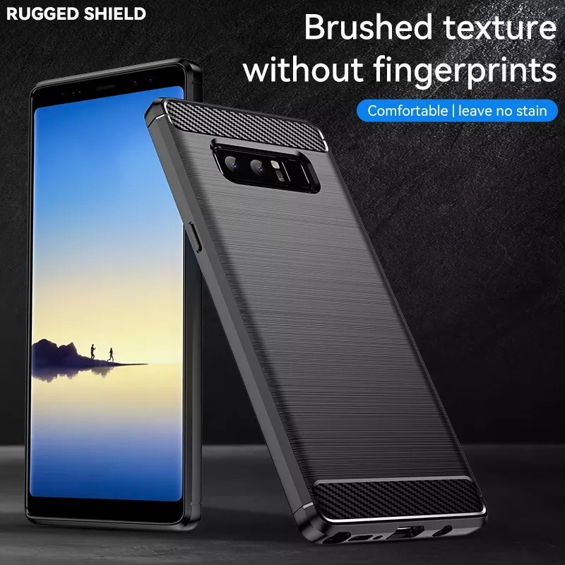 Jual CASE SAMSUNG NOTE 8 CASE CARBON RUGGED ARMOR ANTI SHOCKPROOF ...