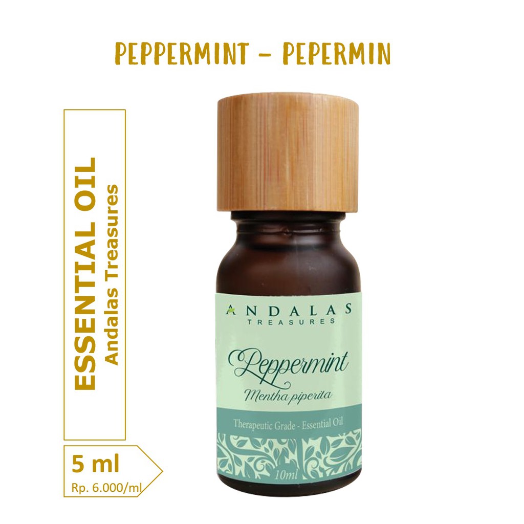 Jual 5 ml PEPPERMINT Essential Oil 100% Minyak Atsiri Pepermin Esensial | Shopee Indonesia