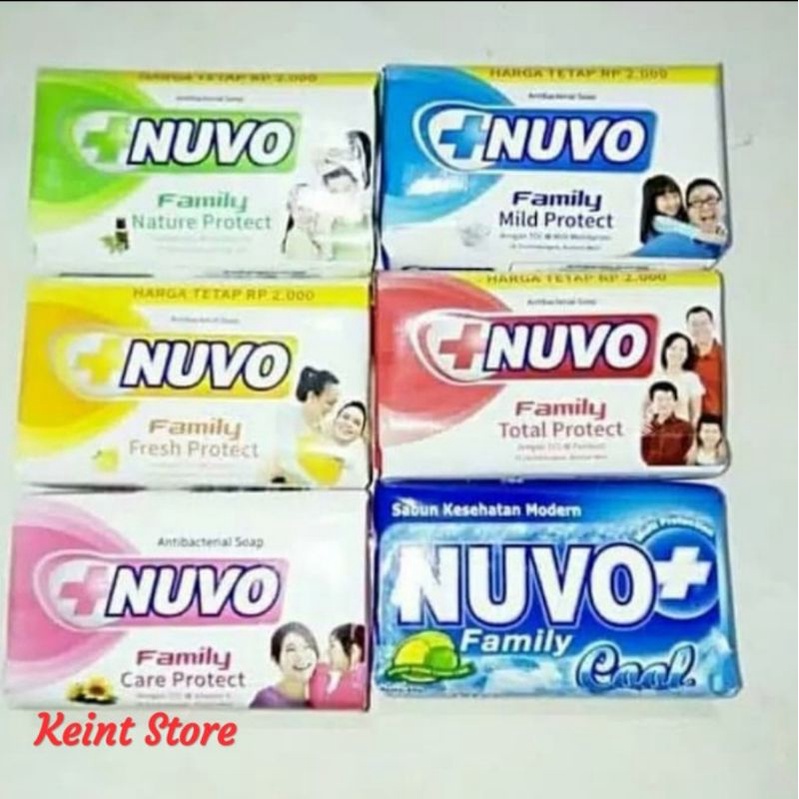 Jual Nuvo bar soap / sabun batang 76 gr | Shopee Indonesia