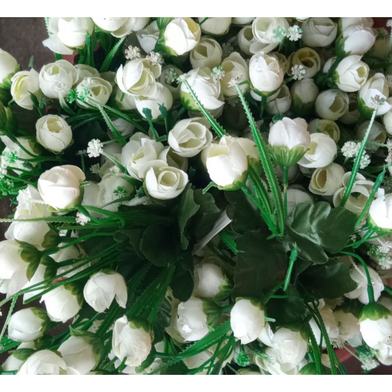 Jual bunga tulip putih 1 tangkai 5 kuntum | Shopee Indonesia