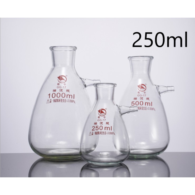 Jual SHUNIU FILTERING FLASK / LABU HISAP / Botol Filter Mulut Atas ...