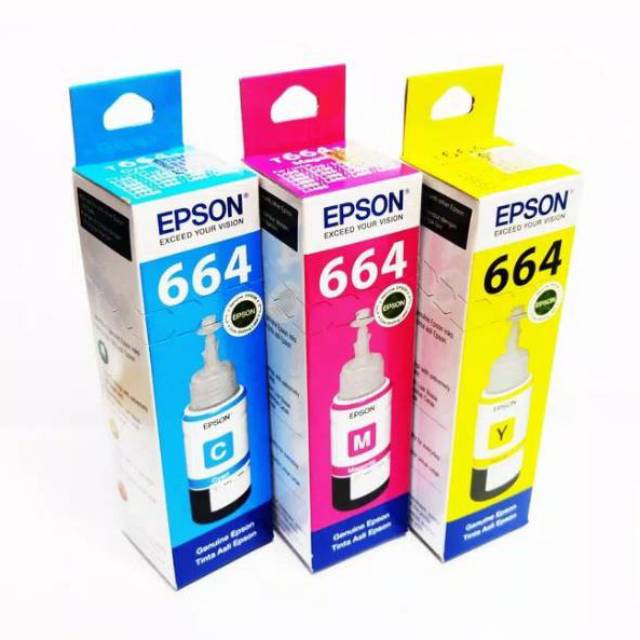 Jual Tinta epson Tinta Original Epson L100 L200 L110 L210 L300 Lserie ...