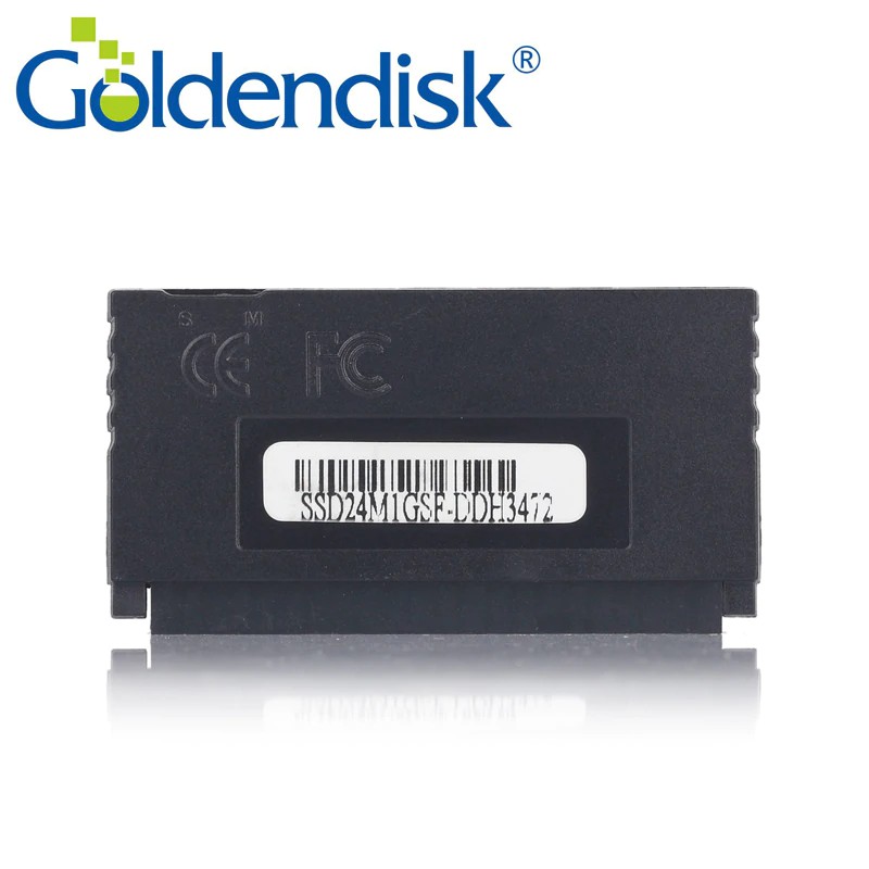 Jual Goldendisk IDE SSD 4GB Disk on Module PATA 44PIN no need power industrial embedded system ...