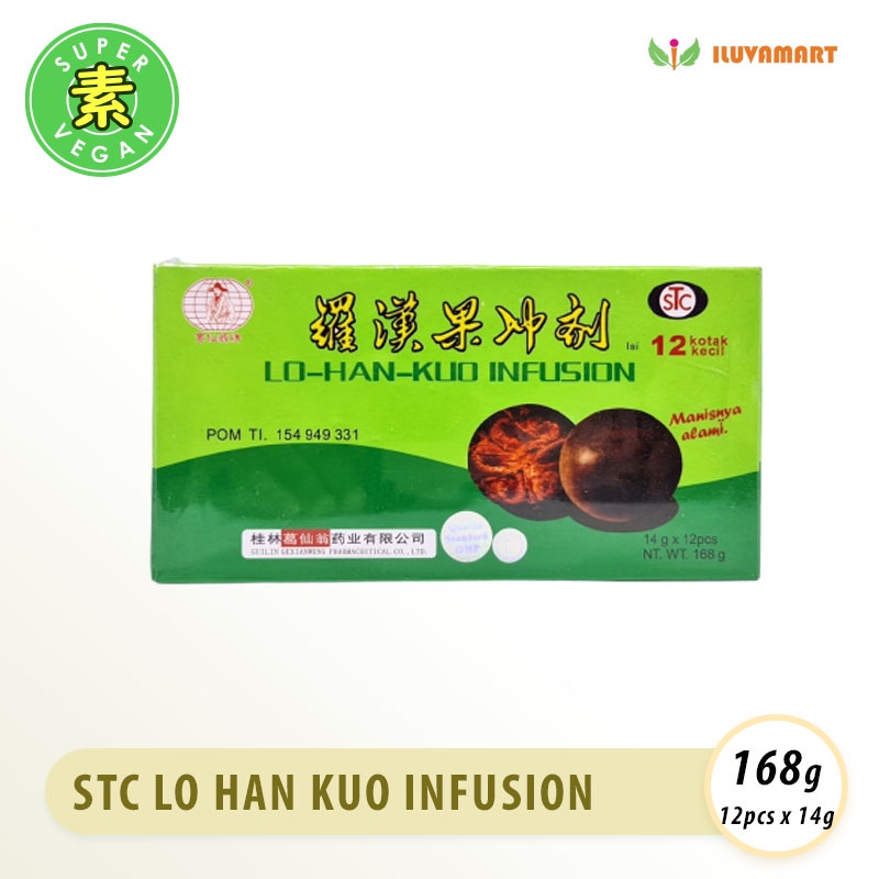 Jual STC Lo Han Kuo Infusion (Per Box isi 12) LOHANKUO Teh Lo han guo ...