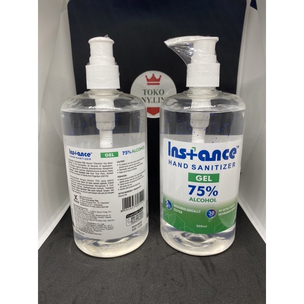 Jual hand sanitizer INSTANCE 500 ml GEL - sanitizer - kesehatan ...