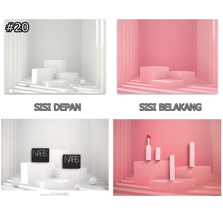 Jual NEW Background Foto 3D DOUBLE MOTIF DUA SISI Alas Foto 57x42cm ...