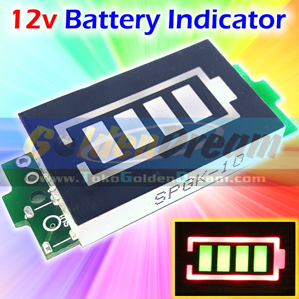 Jual 12v 1S-8S Battery Charging Indicator Meter Progress Bar Baterai Aki Accu 1S 2S 3S 4S 5S 6S ...
