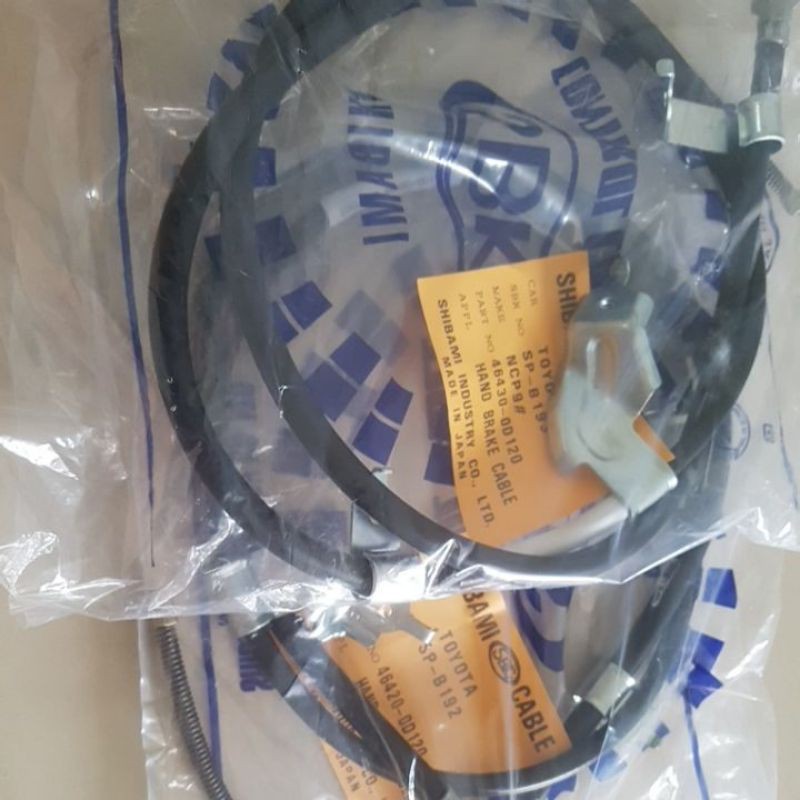Jual KABEL REM TANGAN KANAN & KIRI TOYOTA VIOS/YARIS 46420/30-0D120 SBK ...