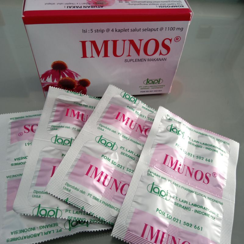 Jual Imunos tablet/ strip | Shopee Indonesia