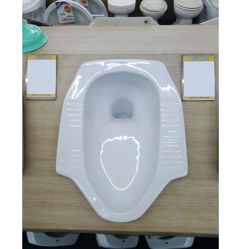 Jual Toto - Closet / Kloset Jongkok / Toilet Squat Ce 7 / Ce7 White ...