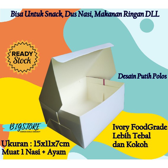 Jual Box Snack / Box Nasi / Box Fried Chicken / Box Makanan Satuan ...