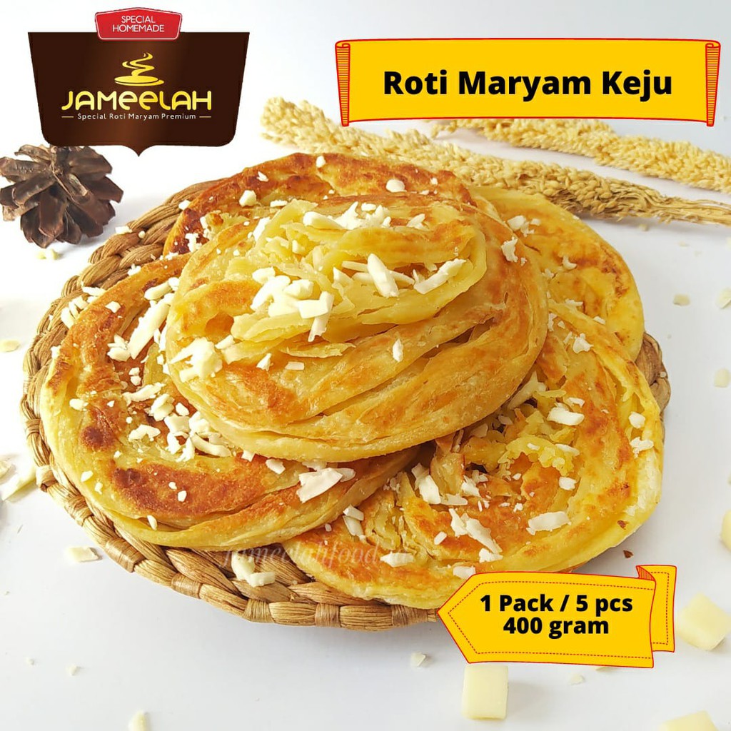 Jual ROTI MARYAM KEJU VACUM / KEMASAN VACUM / FROZEN FOOD / ROTI CANAI ...