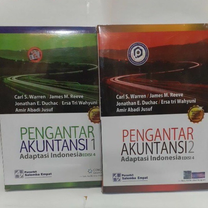 Jual Buku Pengantar Akuntansi adaptasi Indonesia jilid 1&2 edisi 4 | Shopee Indonesia