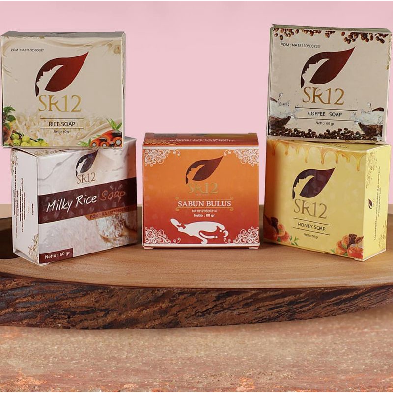 Jual SR12 Sabun Herbal SR12 ( Bulus, Honey, Milky Rice, Rice, Coffee ...