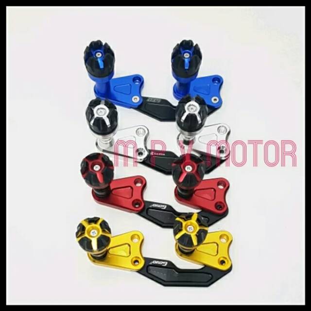 Jual Jalu slider pelindung knalpot Yamaha Nmax-Aerox 155 PNP | Shopee ...