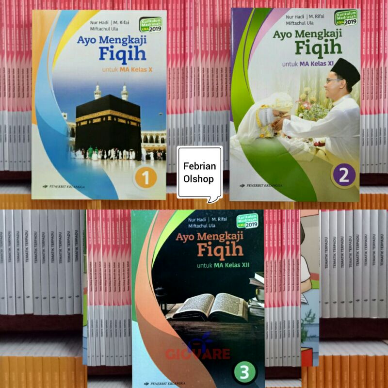 Jual BUKU AYO MENGKAJI FIQIH MADRASAH ALIYAH/MA KELAS 10,11 DAN 12 REVISI KMA 2019 | Shopee ...