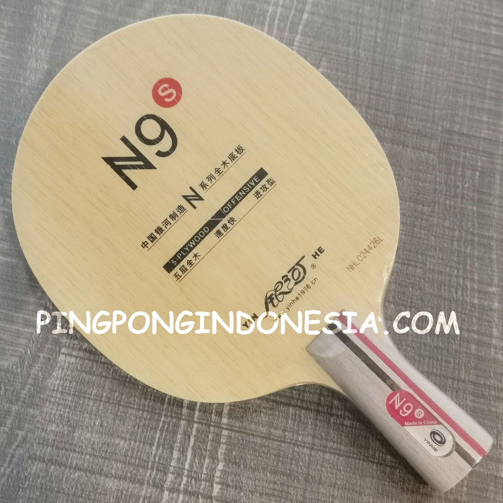Jual Yinhe N9s Penhold - Blade Pingpong Kayu Tenis Meja Bat Bet N9-s N-9s | Shopee Indonesia
