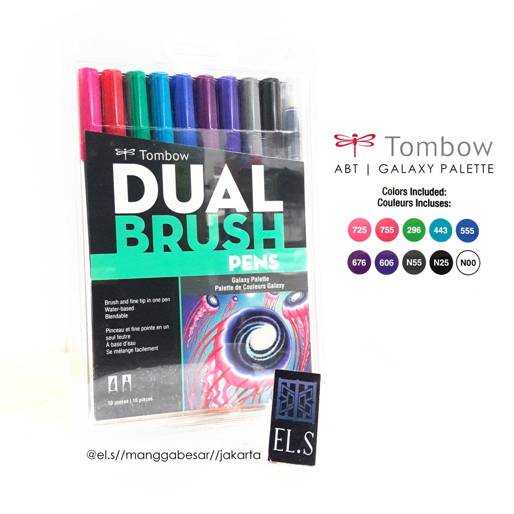 Jual Tombow ABT Galaxy Palette set 10 | Shopee Indonesia