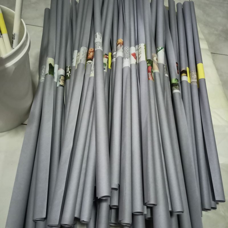 Jual Kertas Roti Abu Abu 1 lembar uk 100 cm x 75 cm / Kertas Makanan ...
