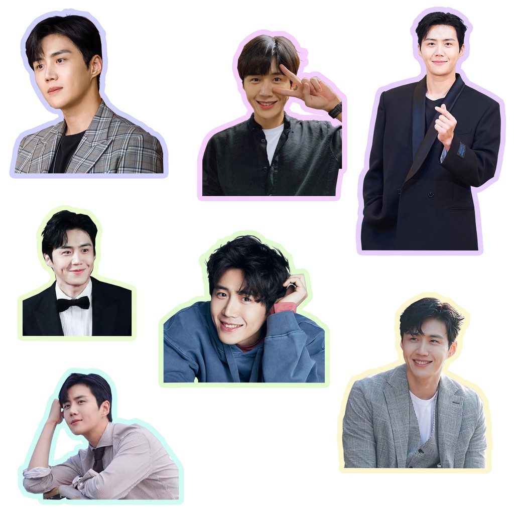 Jual Stiker Kim Seon Ho BISA CUSTOM Sticker Pack Kin Seun Ho Han Ji ...