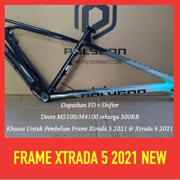 Jual Frame Sepeda Polygon xtrada 5 2021 | Shopee Indonesia