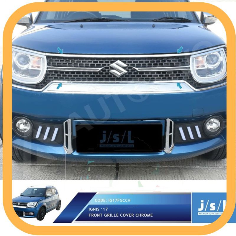 Jual Promo! Suzuki Ignis List Cover Grill Depan JSL / Front Grille ...