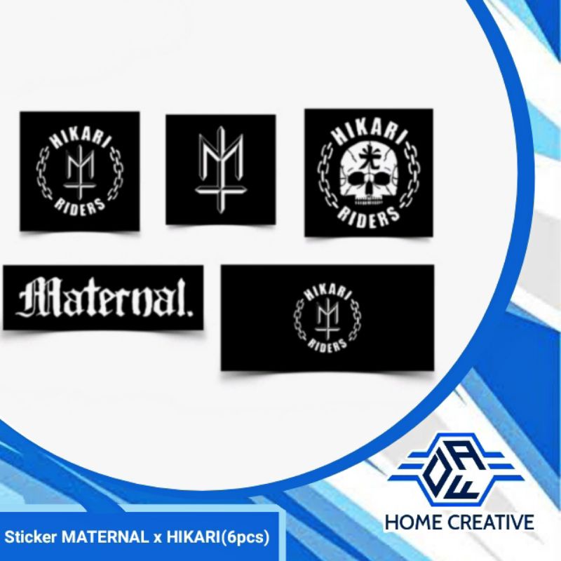 Jual stiker maternal / stiker hikari / stiker pack maternal x hikari ...