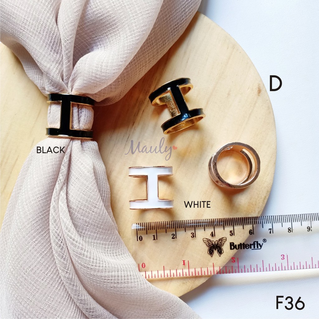 Jual Ring hijab standar cincin jilbab F36 | Shopee Indonesia