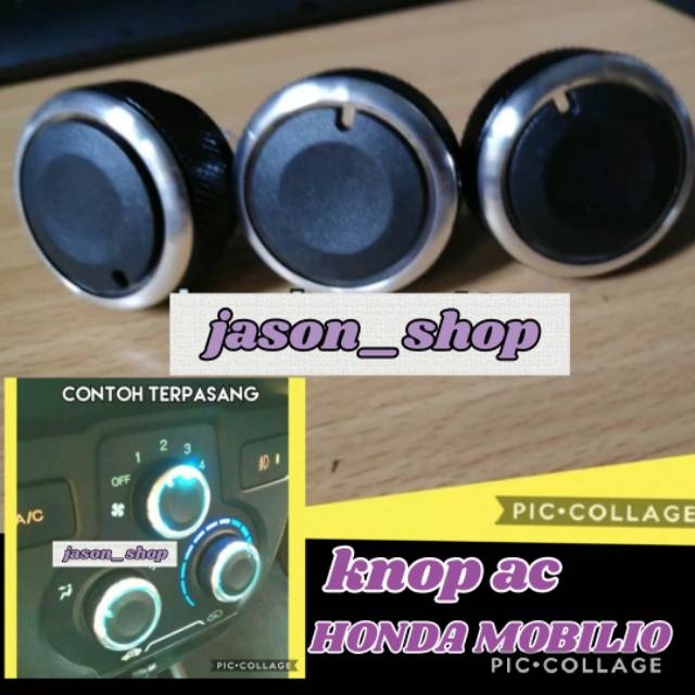 Jual knop knob putaran ac HONDA MOBILIO model elegant | Shopee Indonesia