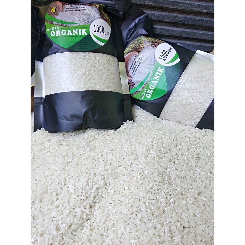 Jual Beras Putih Organik 1kg | Shopee Indonesia