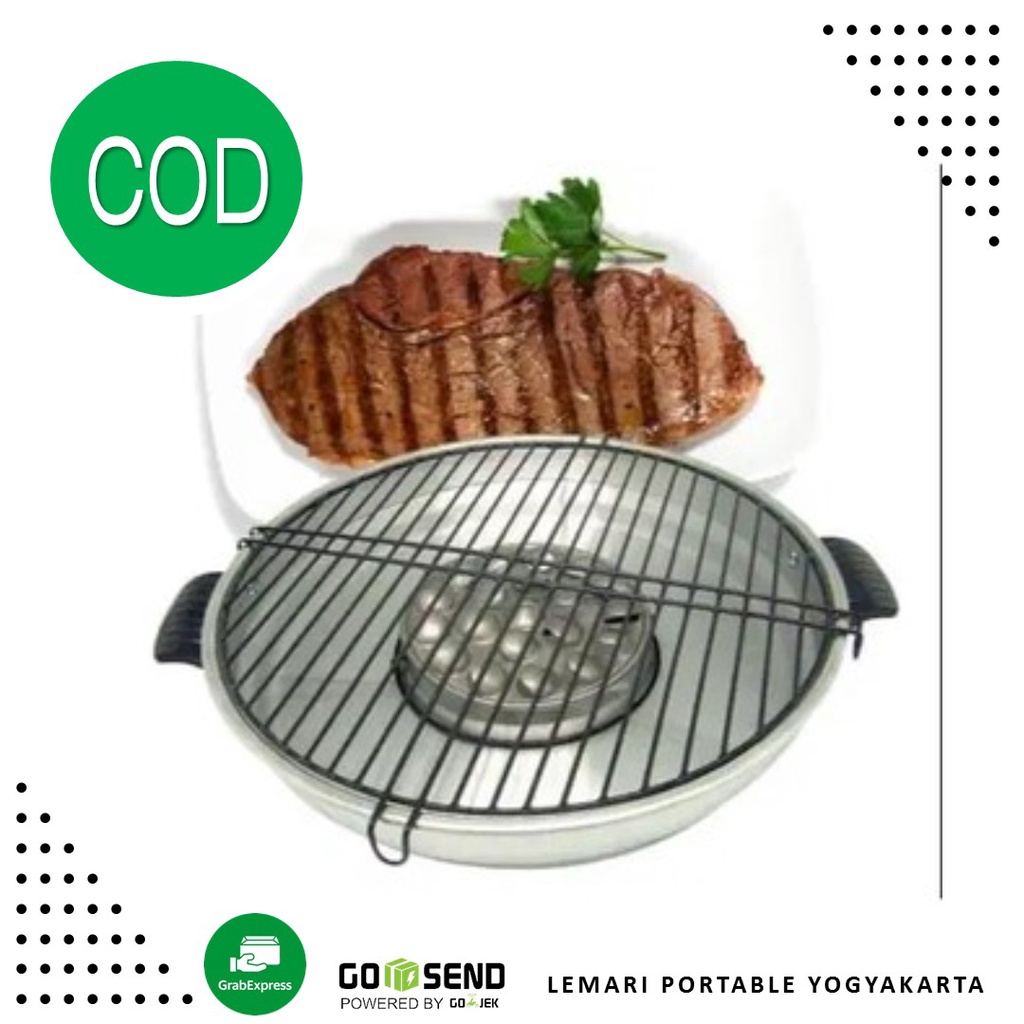 Jual Grill Roaster Pan / Panggangan Tanpa Arang / Panggangan Sosis ...