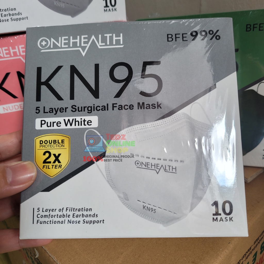 Jual OneHealth Masker KN95 Isi 10 Pcs | Shopee Indonesia