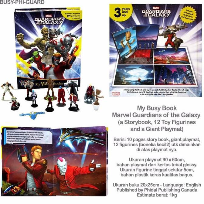 Jual Buku Anak My Busy Book Marvel Guardians Of The Galaxy | Shopee ...