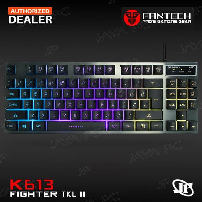 Jual TERMURAH Keyboard Gaming TKL Tenkeyless Fantech Fighter II K613 | Shopee Indonesia