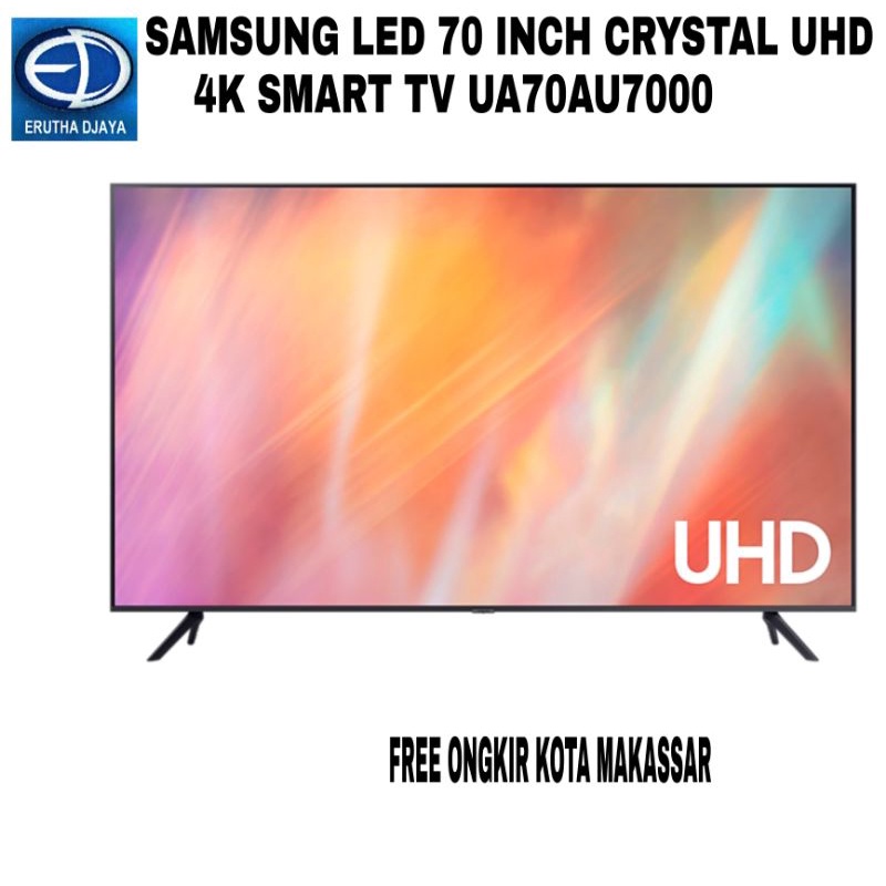 Jual SAMSUNG LED 70 Inch Smart 4K Crystal UHD TV 70AU7000 | Shopee ...