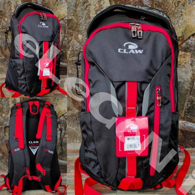 Jual Claw Mahakam Tas Ransel Daypack Backpack Claw Mahakam bLacK ...
