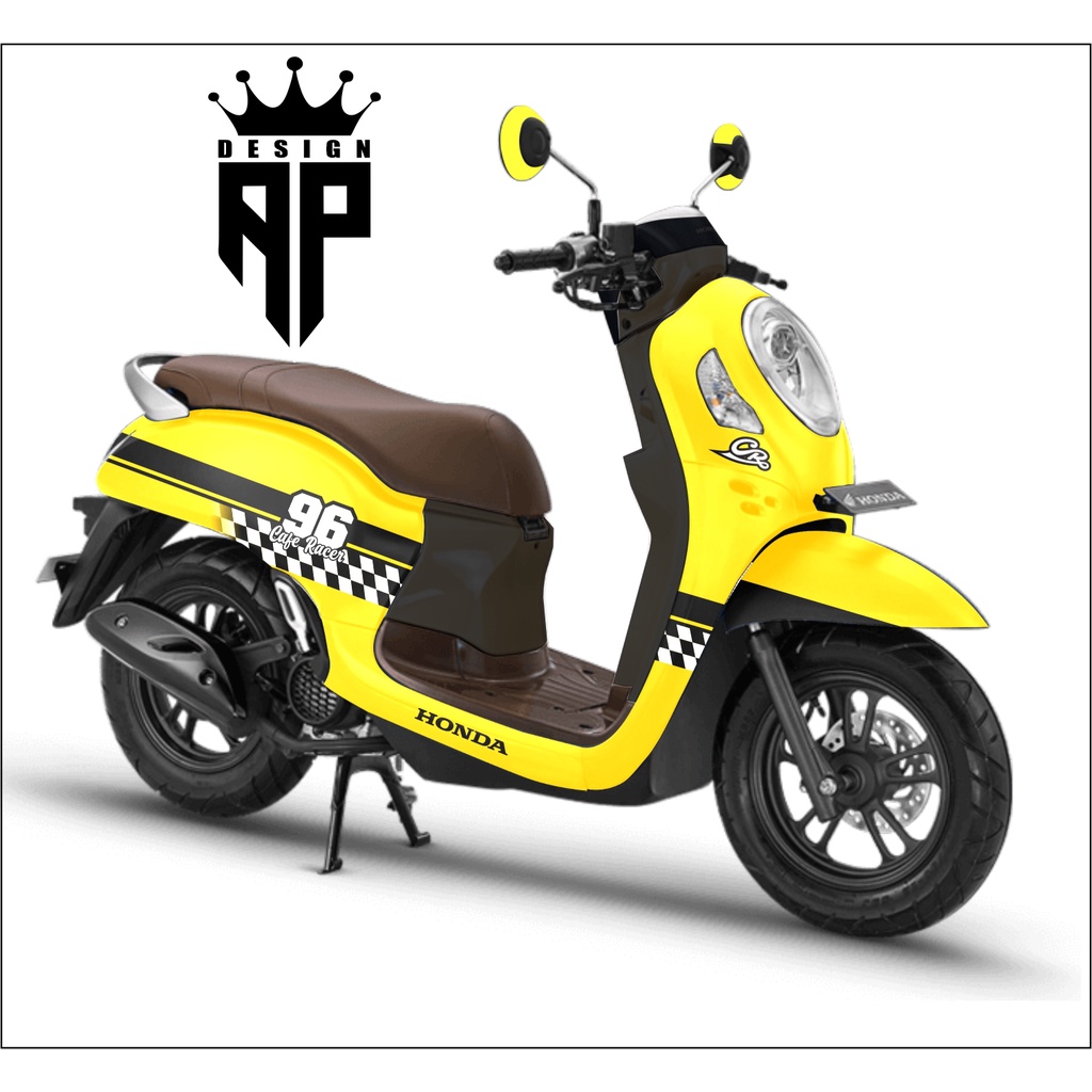 Jual decal sticker scoopy full body FI scopy dekal stiker 2017 2018 2019 2020 2021 2022 2023 ...