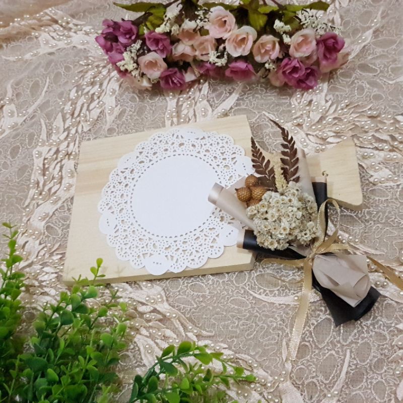Jual BUKET MINI BUNGA KERING RUSTIC DEKORASI KADO | Shopee Indonesia