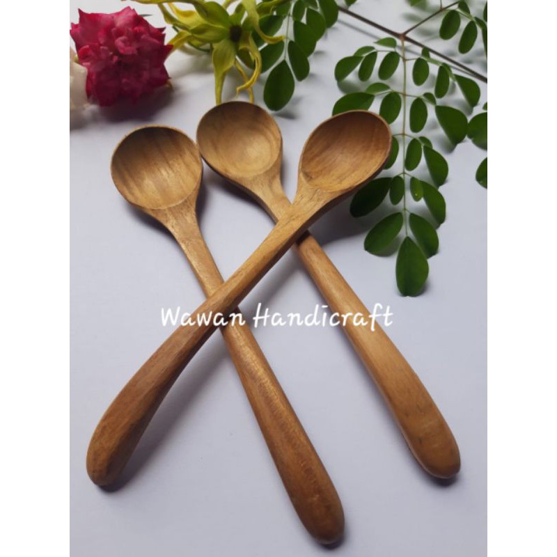 Jual sendok kayu jati/sendok teh/sendok madu/sendok korea/wooddeen ...