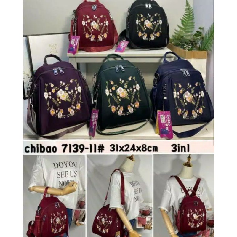 Jual Tas 3in1 Ori Chibao 7139-11 | Shopee Indonesia