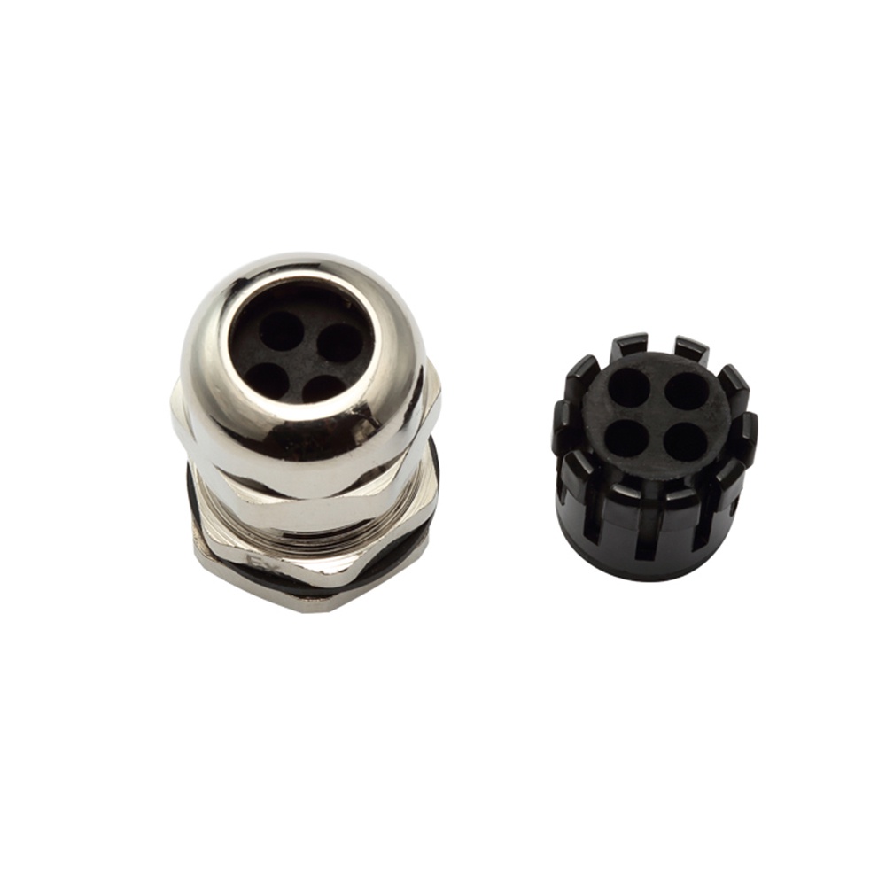 Jual Cable Entry Gland M25 mirip PG21 Stainless Steel 4 holes | Shopee ...